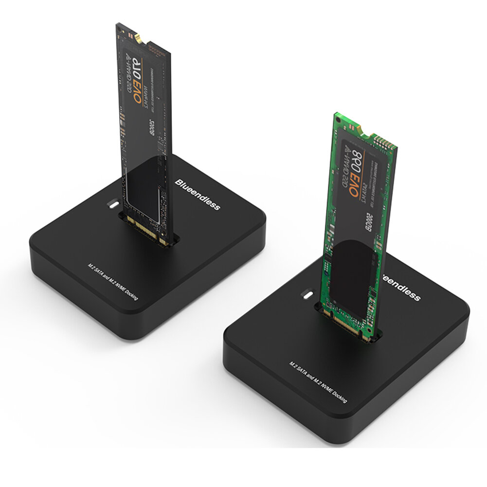 Внешний SSD-накопитель Blueendless SD03A для M.2 NVMe и SATA, скорость до 10 Гбит/с, алюминиевый корпус