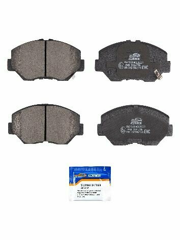 Колодки тормозные перед. Honda Accord VII (03-12)/CR-V (RD) 95-07/CR-V 17-