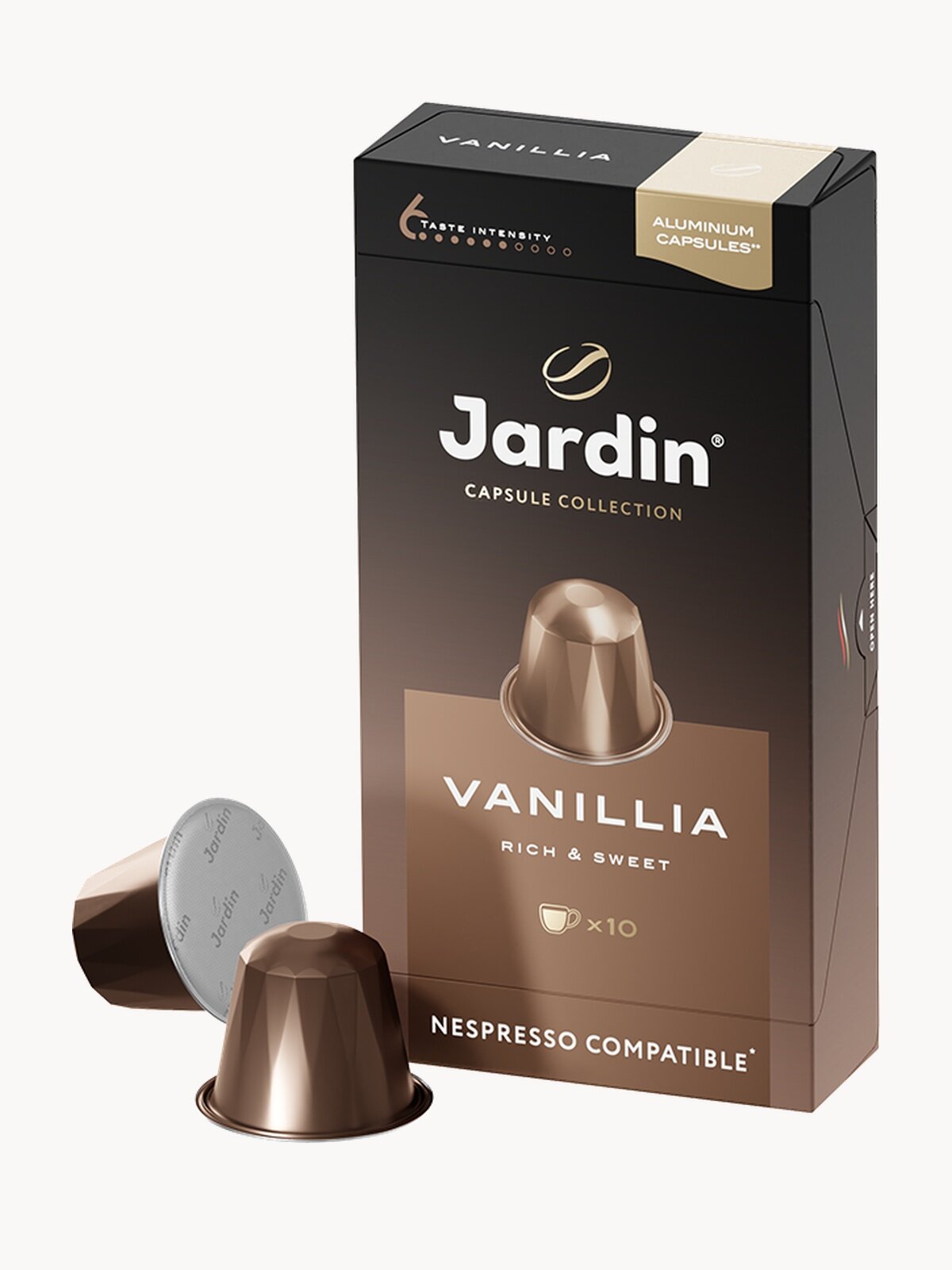 Jardin кофе в капсулах Vanillia 5гр*10к для Nespresso