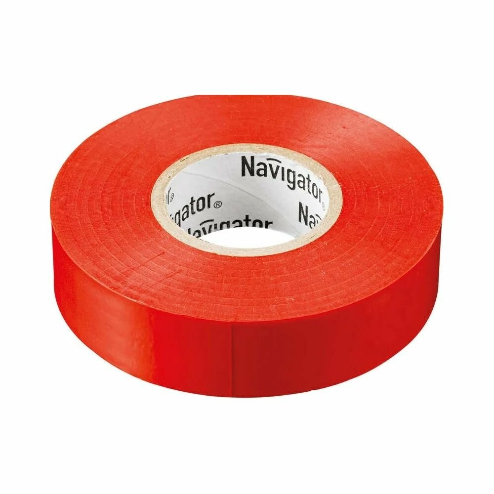 Изолента ПВХ Navigator 19х20м красн. NIT-A19-20/R 71111