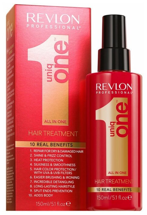 Revlon Professional Uniq One Маска-спрей несмываемая Classic для волос, 150 мл