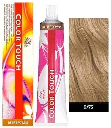 Wella Color Touch 9/73 очень светлый блонд коричнево-золотистый 60 мл