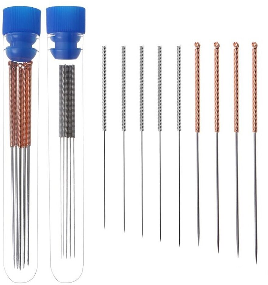 Игла для чистки сопла 3D принтера, 0.15мм-1мм, 10 штук