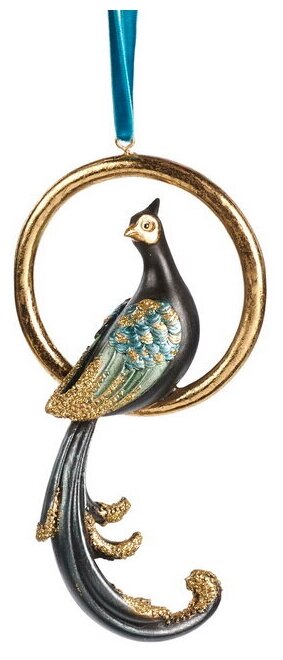 Елочная игрушка Великолепный Фазан Мондаро 17 см, подвеска, Goodwill, D46008-2