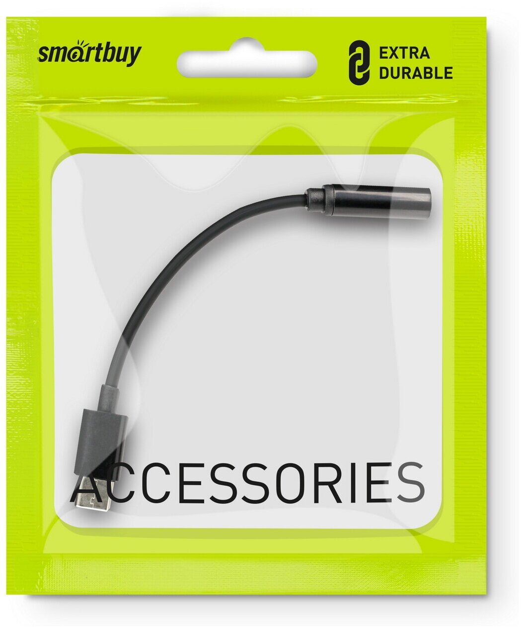 Переходник на наушники SmartBuy, Type-C (M) - 3.5mm (F) A221