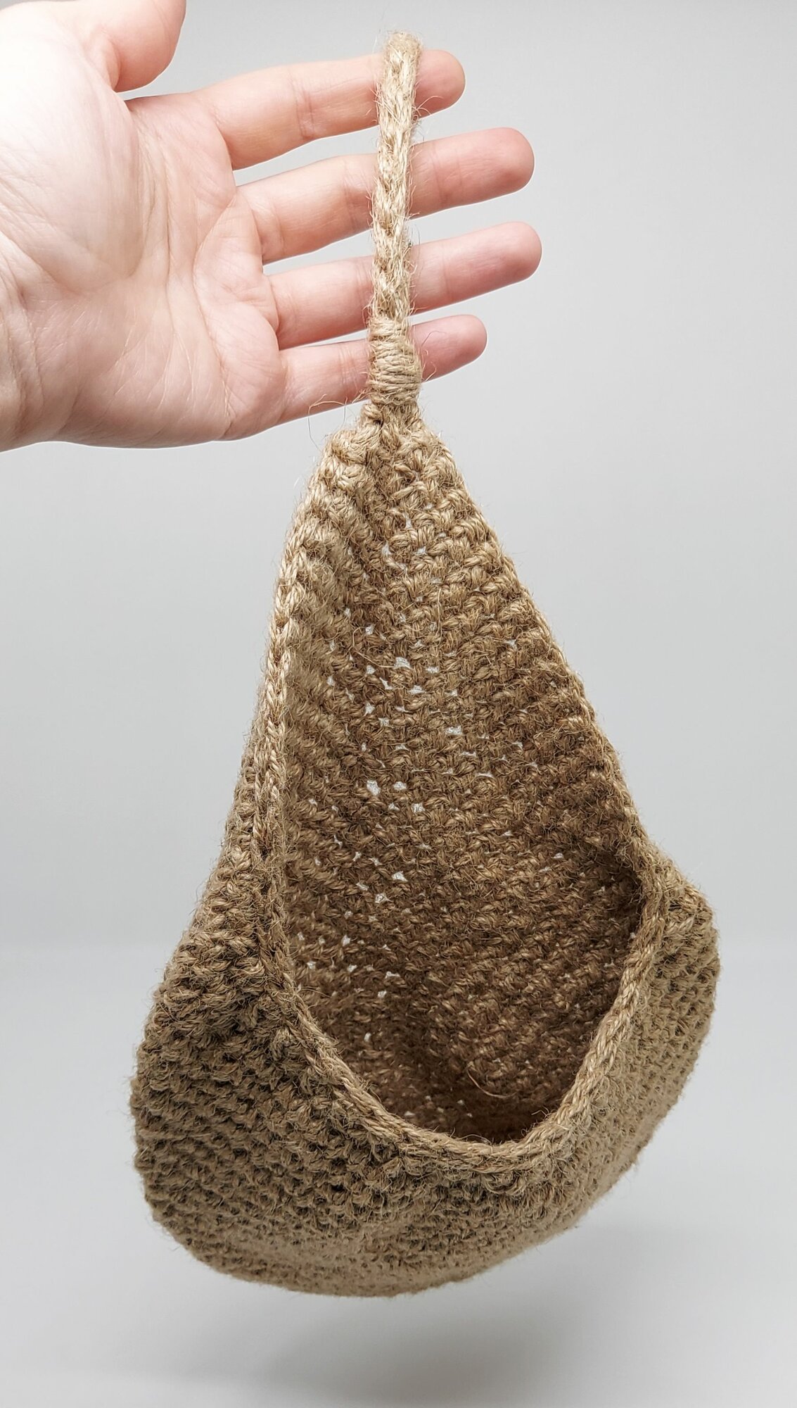 Полочка подвесная из джута ОК Яра, размер М