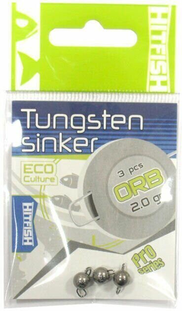 Вольфрамовый груз HITFISH Tungsten sinker ORB 3 gr (2 шт.)