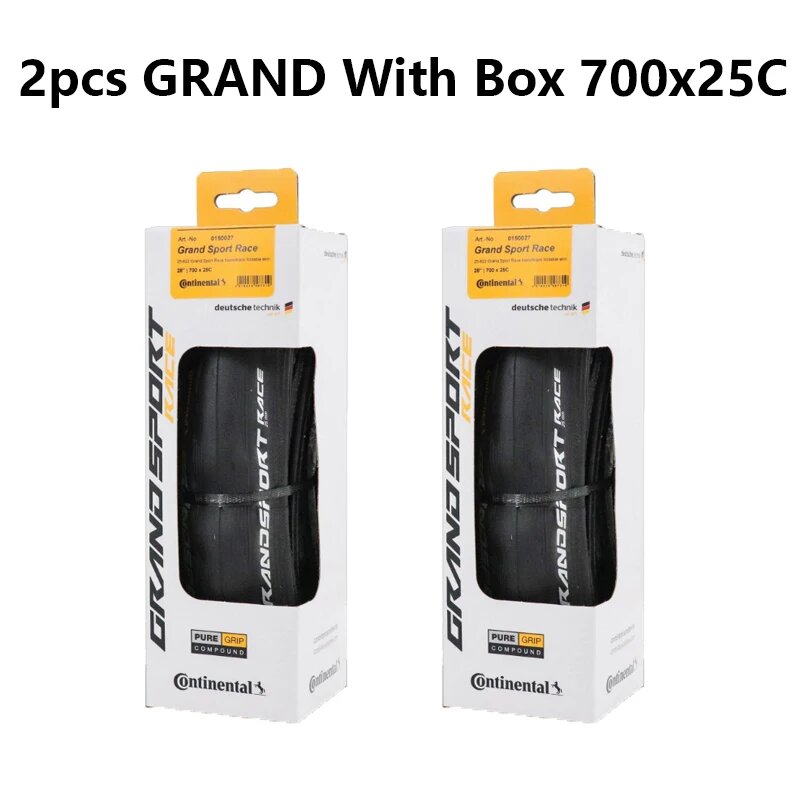 2шт Continental Grand Sport Race 700x25C в коробке