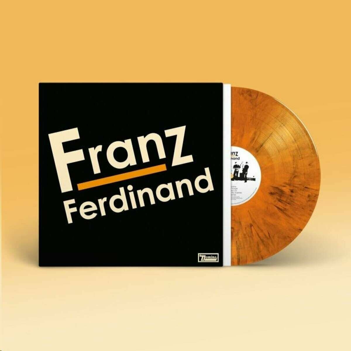 Виниловая пластинка Franz Ferdinand - Franz Ferdinand (20th Anniversary Edition) (ORANGE & BLACK SWIRL VINYL) (1 LP)