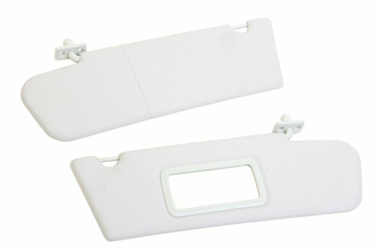 Козырек ВАЗ-2123 противосолнечный с зеркалом, комплект 2 шт