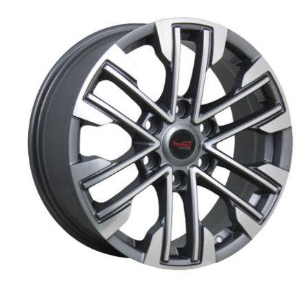 Диски легковые литые 7.5*17 6*139.7 et46 h67.1 LegeArtis Concept- MI553 GMF(цвет)