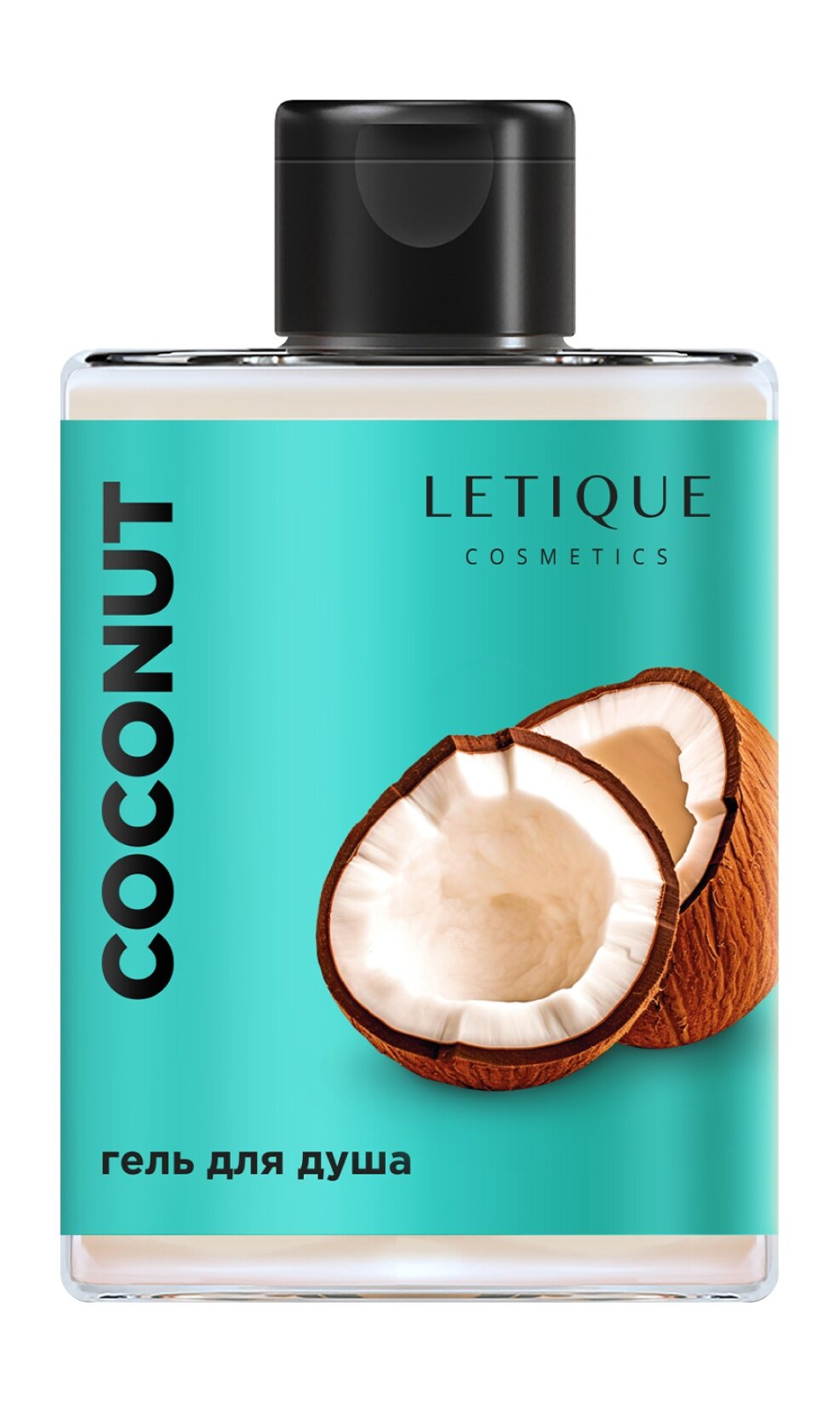 LETIQUE Гель для душа Shower Gel Coconut, 300 мл
