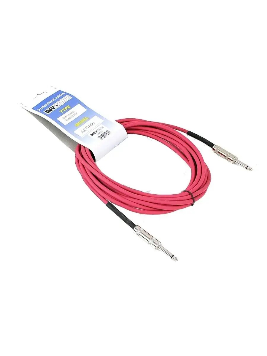 Гитарный кабель 6,3 джек моно - 6,3 джек моно