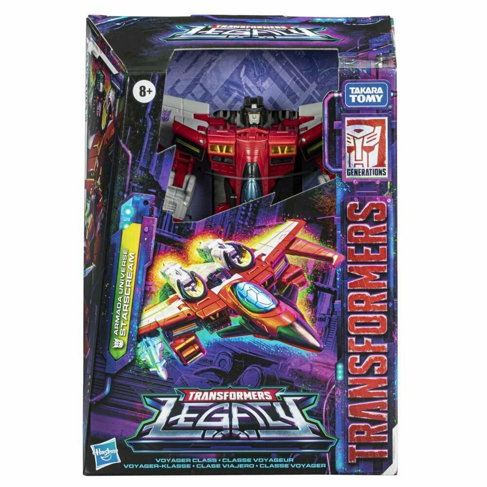Hasbro Игрушки-трансформеры Generations Legacy Вояджер Армада Вселенная Старскрим 17см F3056