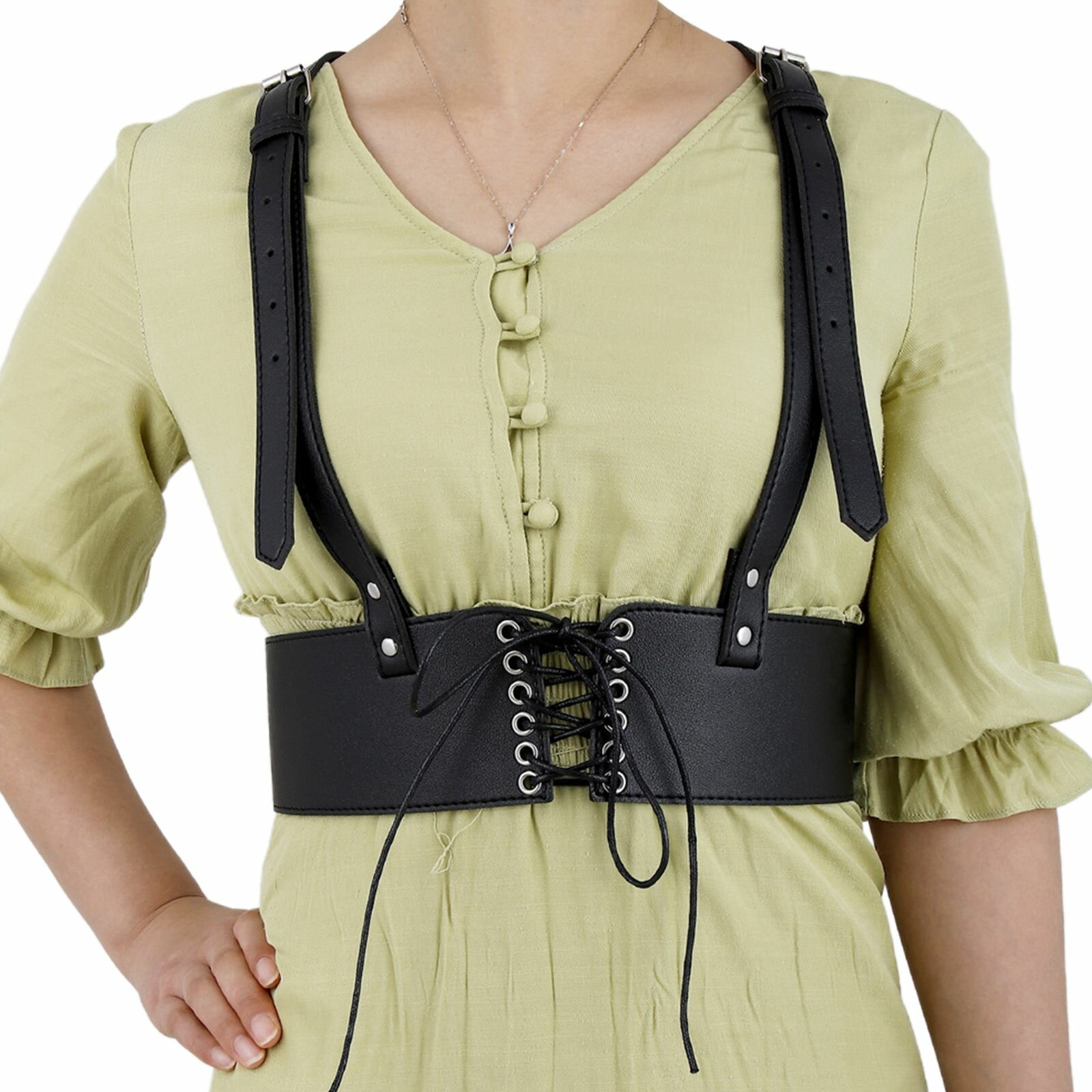 Готический однотонный женский корсет с подтяжкой талии и поясом для подтяжек, модный пояс похудения, регулируемые корсеты