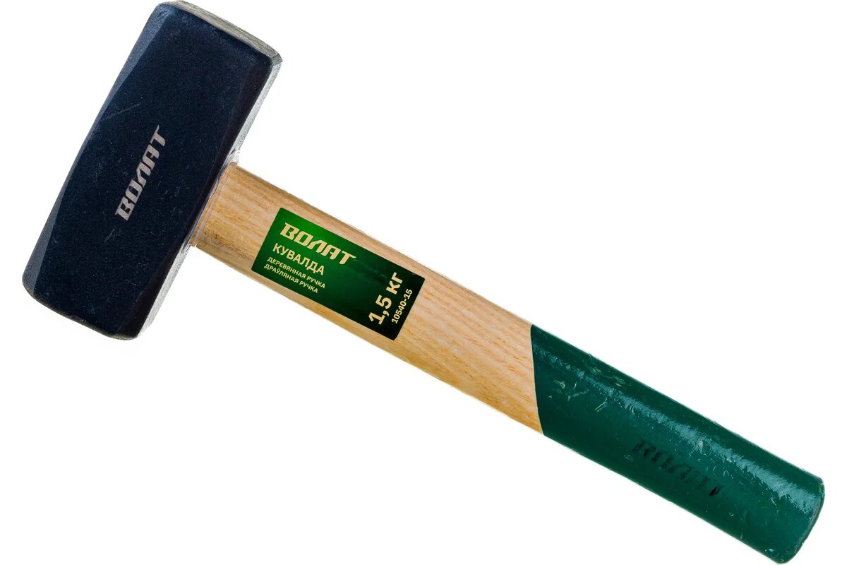 Волат кувалда 1,5 кг 10540-15 - строительная ударная кувалда для монтажа и демонтажа