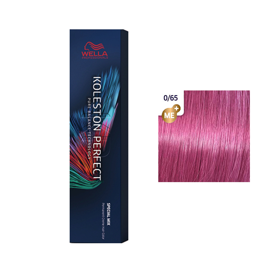 Wella Koleston Perfect ME+ 0/65 - Стойкая краска фиолетовый махагоновый 60 мл