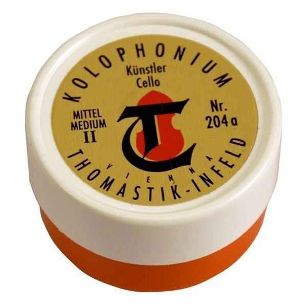 Канифоль виолончельная Artist 204A/II , средняя жесткость, Thomastik