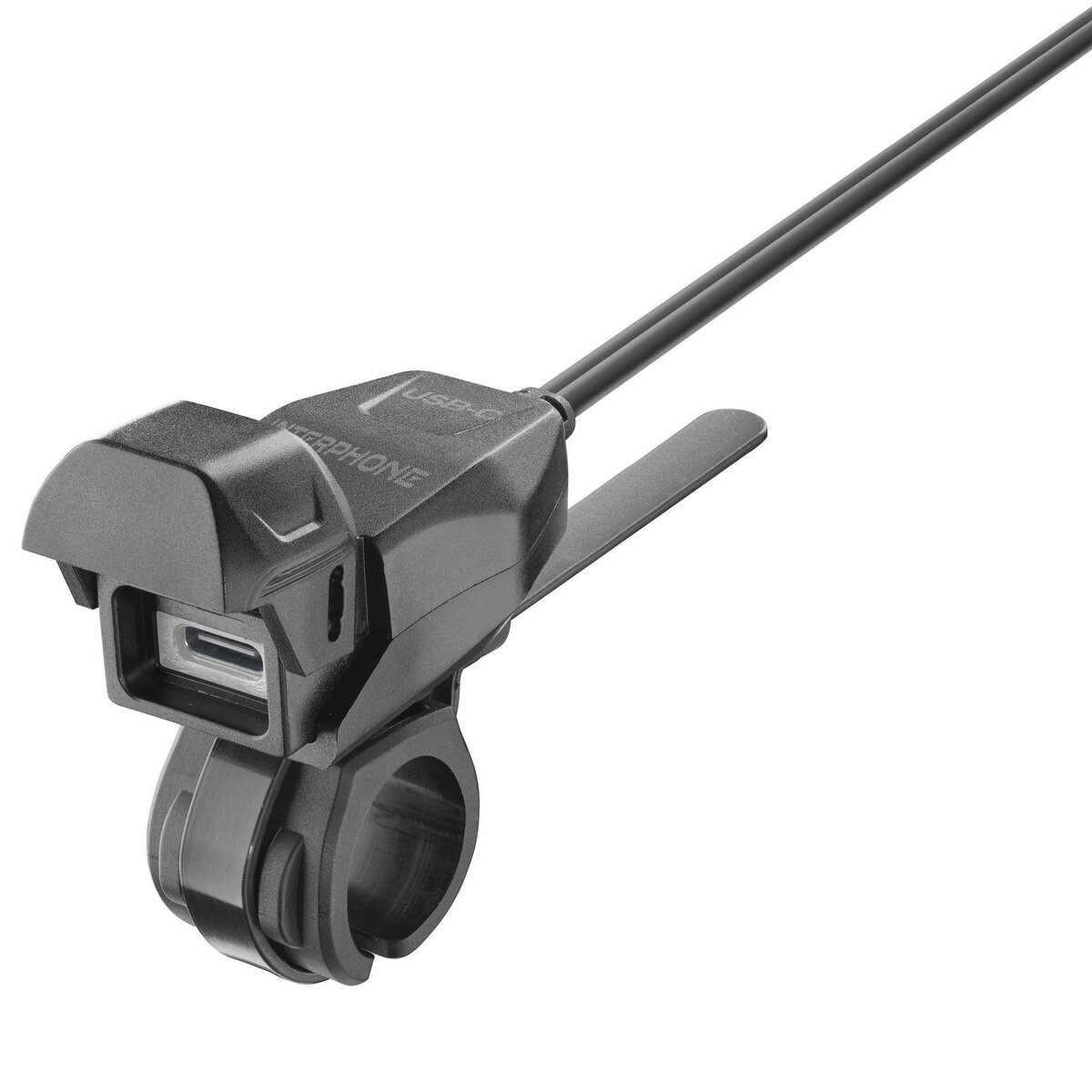 INTERPHONE Розетка 5V 2A с кабелем 1,7 м на трубчатый руль USB-C