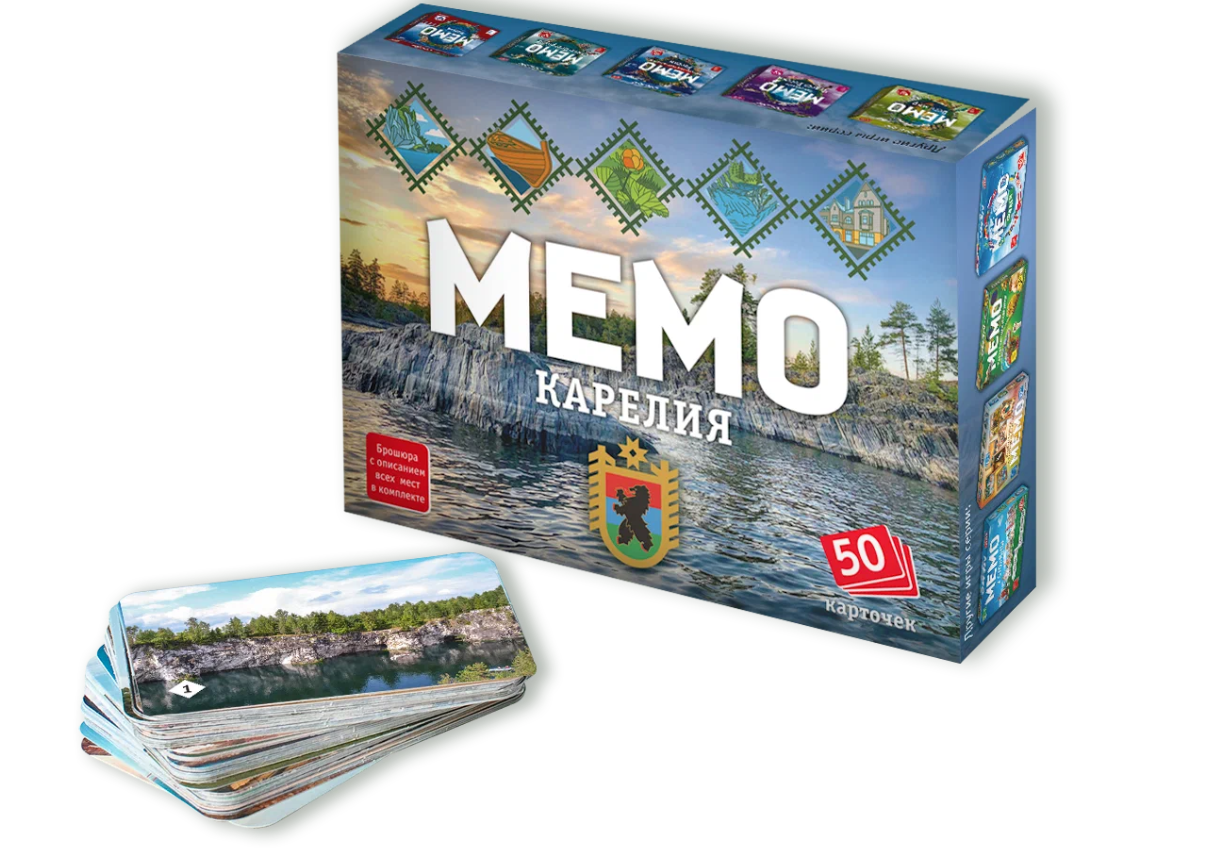 *Игр(НескучныеИгры) Мемо-игра Карелия (8671)