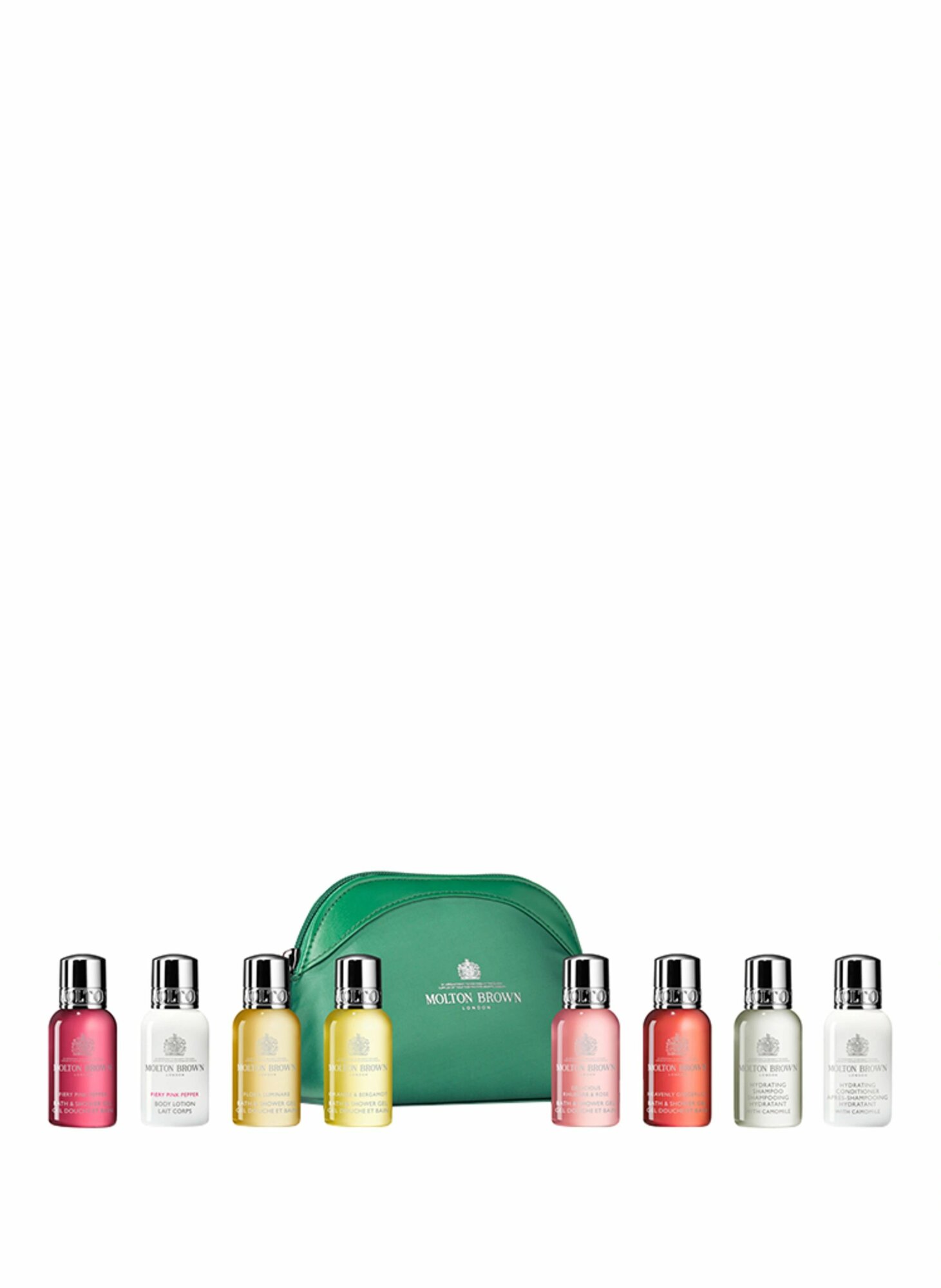 Molton Brown Подарочный набор для тела ELEGANT ESCAPIST BODY & HAIR 9 эл.