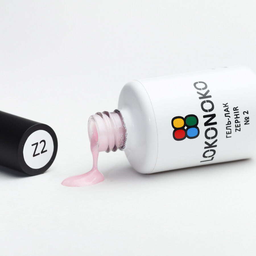 LOKONOKO, Гель-лак ZEPHIR №2