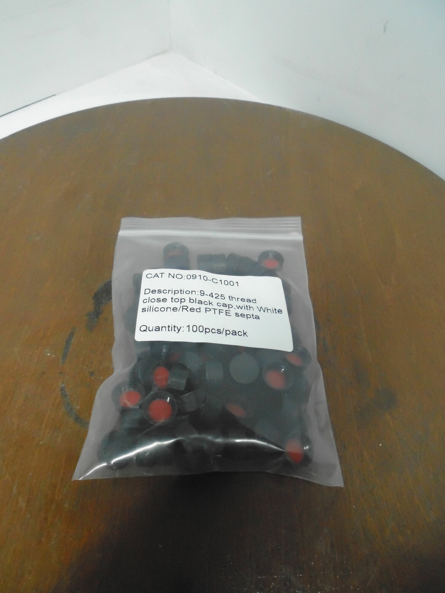Крышка виалы с септой 9-425, 100 шт