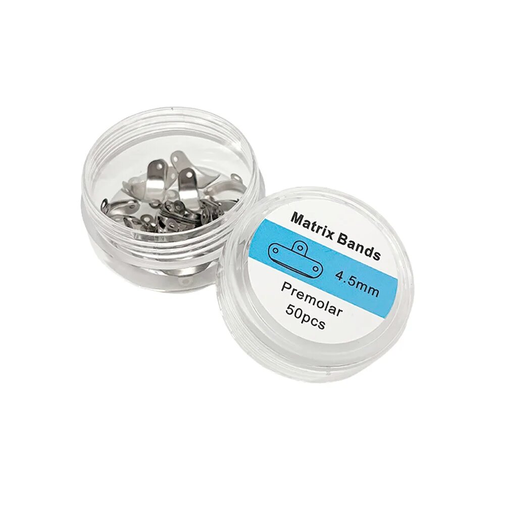 Стоматологические матричные ленты DENTOSEE, металлические, 3,5/4,5/5,5/6,5 мм 4.5MM