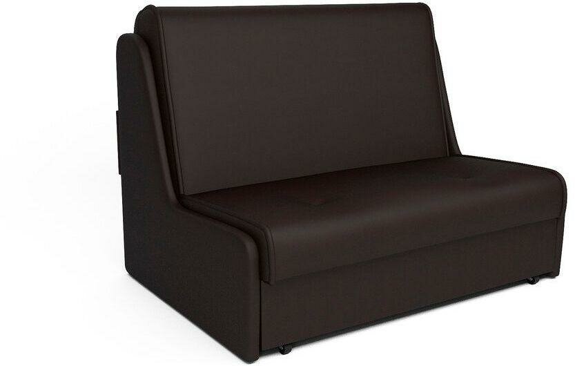 Диван Mebel-ars Аккордеон №2 Экокожа Шоколад Размеры: Высота 950мм Глубина 950мм Ширина 1270мм