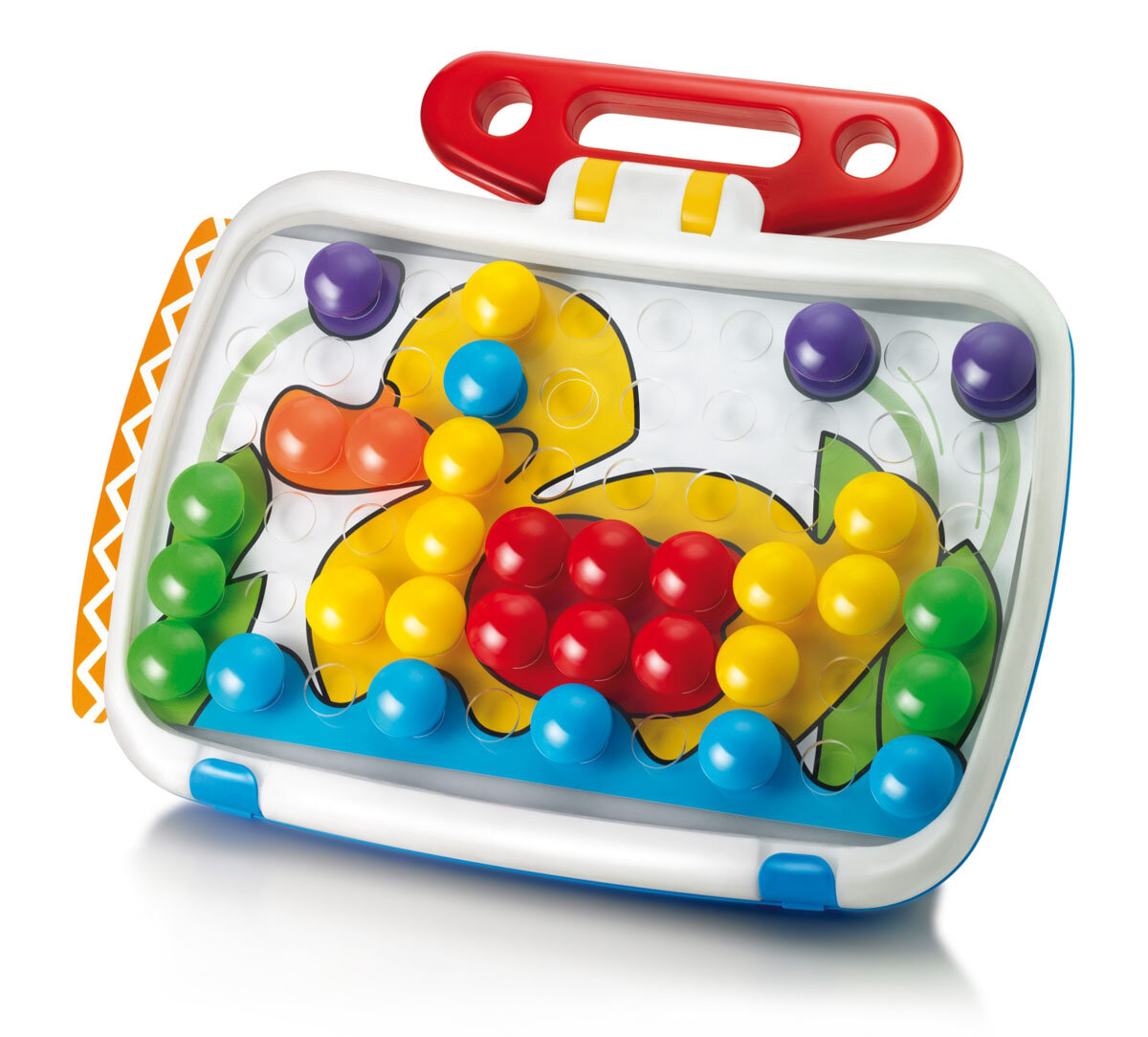 Quercetti Мозаика для малышей + доска для рисования Combi Junior