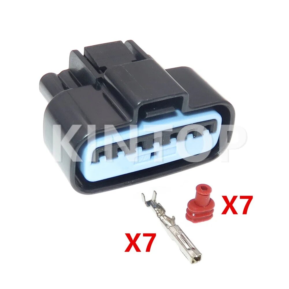 7-контактный автомобильный разъем датчика расхода воздуха PB536-07027 для Mitsubishi 1 Set