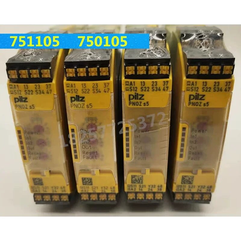Реле безопасности Pilz PNOZ S5C 751105 750105 751105