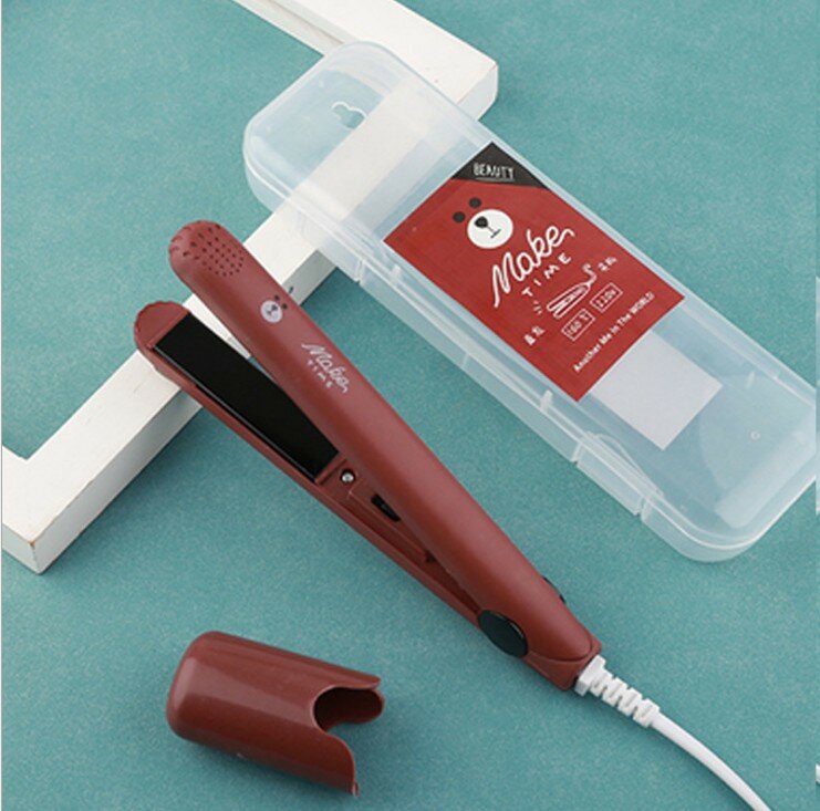 Мини-щипцы для завивки волос, с защитой от ожогов