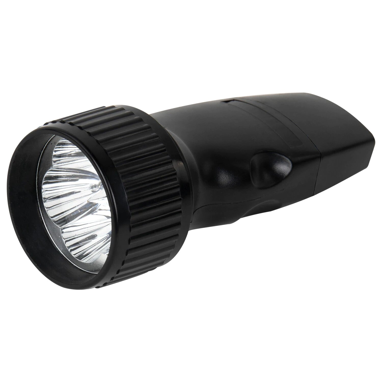 Фонарь аккумуляторный старт 5хLED, вилка, заряд от сети, LHE 509-B1, 2шт.