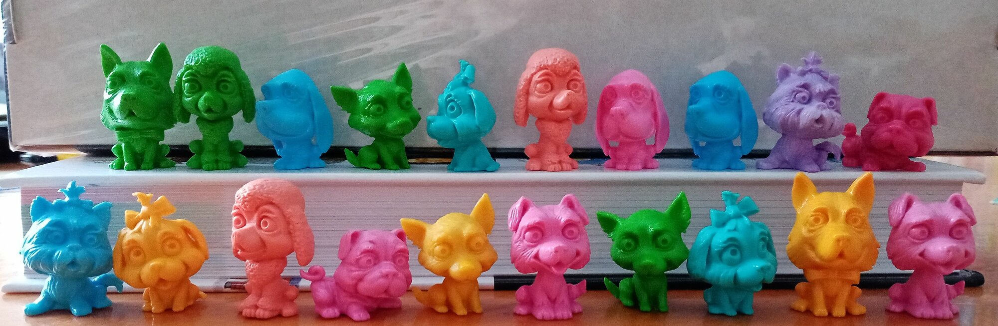 Фигурки собачки для игры. 60 шт Технолог