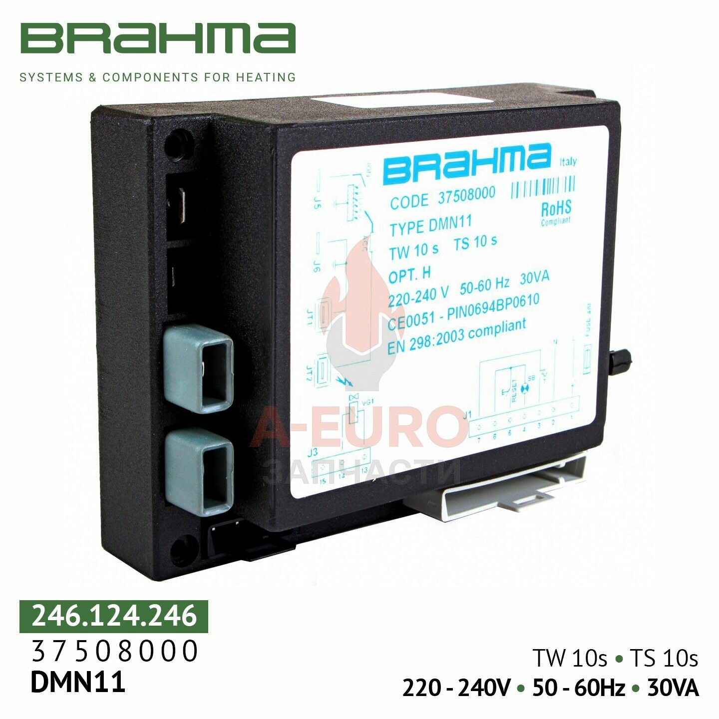 Блок управления горением Brahma DMN11, 37508000