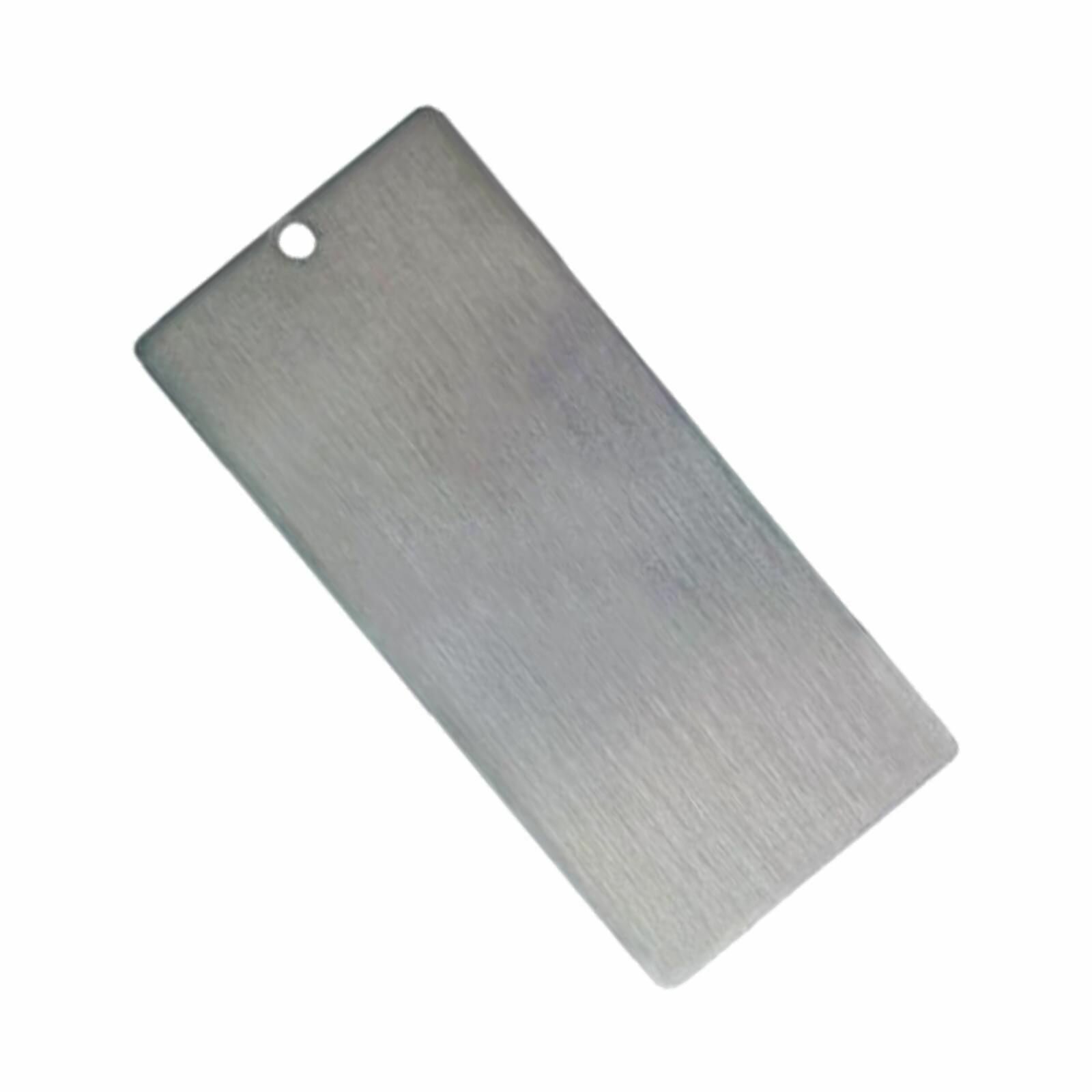 Скребок для удаления воска со сноуборда, инструмент для обслуживания лыж и сноуборда из нержавеющей стали, 6x13 см