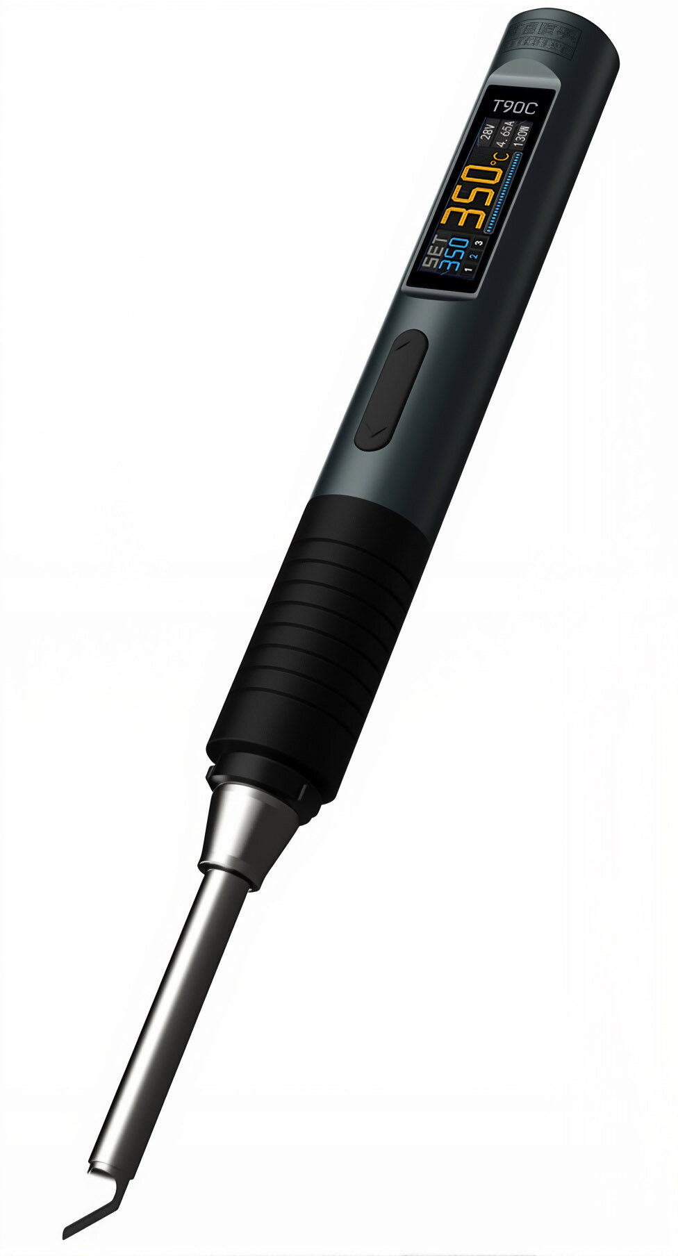 Портативный электрический USB паяльник Alientek T90C (дополнительные жала KU, I, BC3)