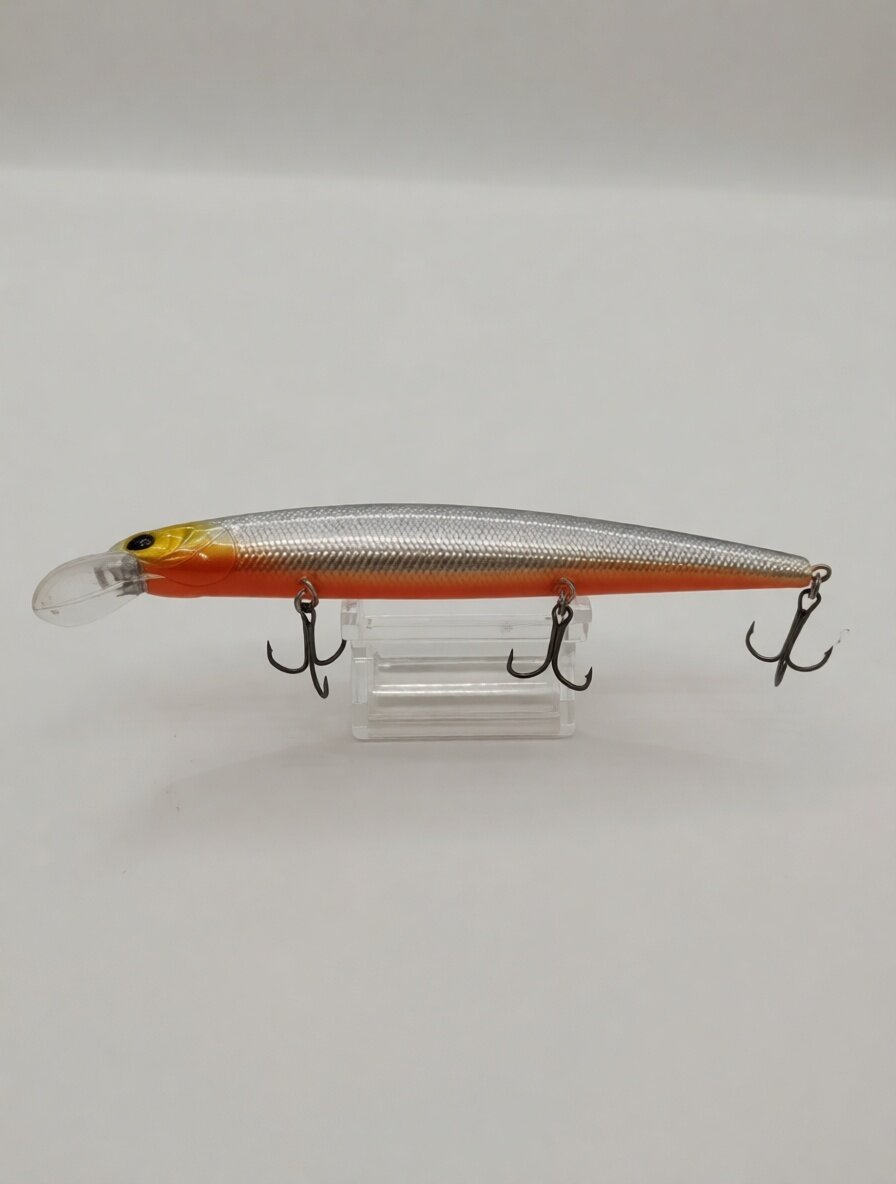 Воблер Yo-Zuri 130mm 25g long minnow, suspending, заглубление 1.0-2.0м