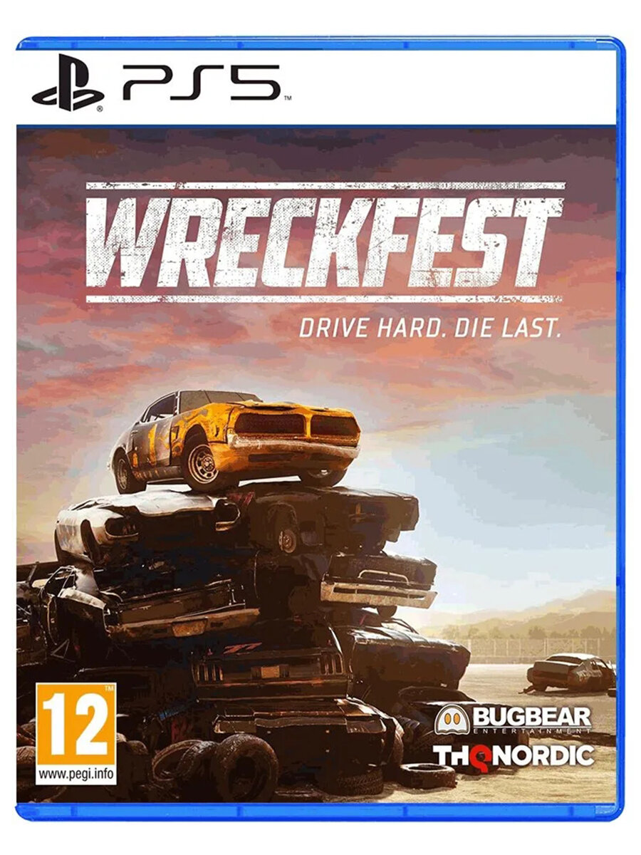 Игра на диске Wreckfest PlayStation 4 Русские субтитры), гонки