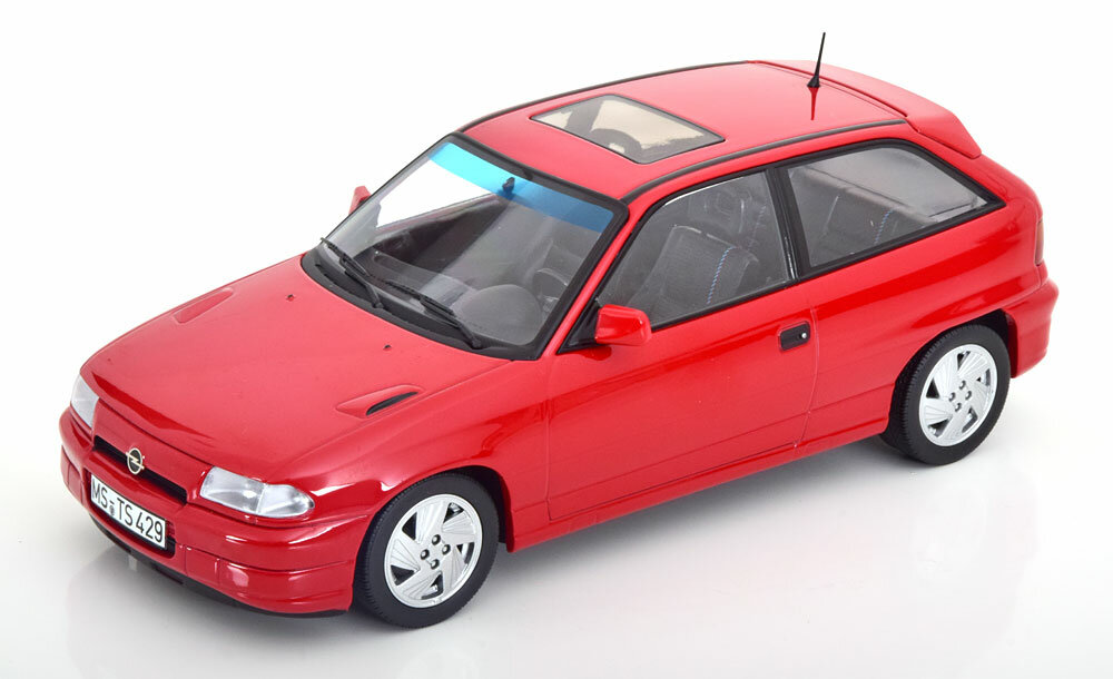 Модель коллекционная NOREV Opel astra f gsi 1992 red