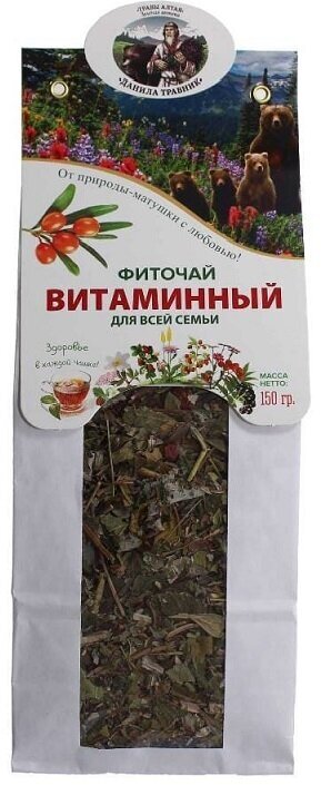 Фиточай Витаминный для всей семьи Данила Травник 150 гр.