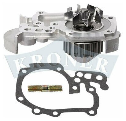 Насос водяной (помпа) для LADA Largus (2012-) RENAULT Logan (2004-) 8V Kroner K202038 водяной насос (помпа) Лада Ларгус