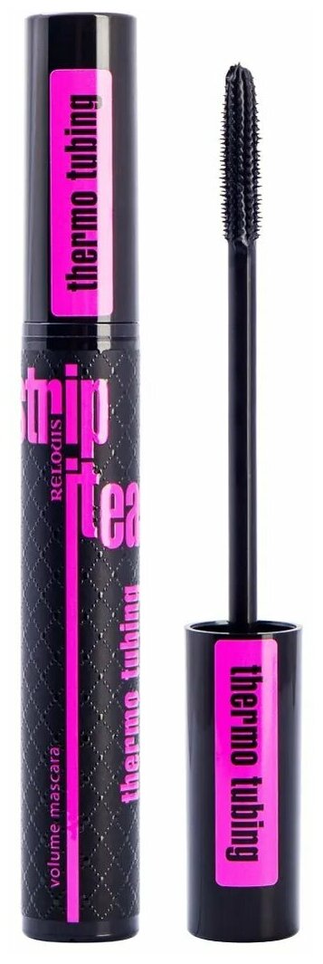 Тушь для ресниц Relouis Strip It Easy Thermo Tubing черная