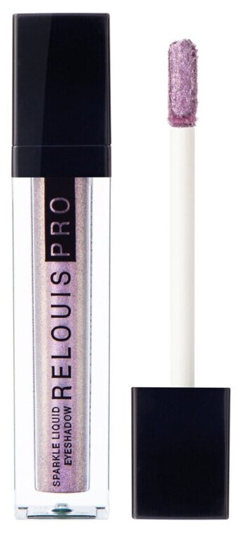 Relouis тени для век жидкие сияющие sparkle liquid eyeshadow 34 misty lavender