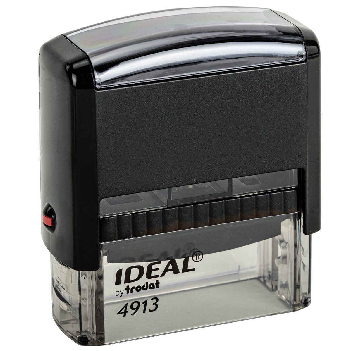 Оснастка для печати Trodat Ideal 4913 P2 (58х22мм, синий, подушка) черная (125423), 10шт.