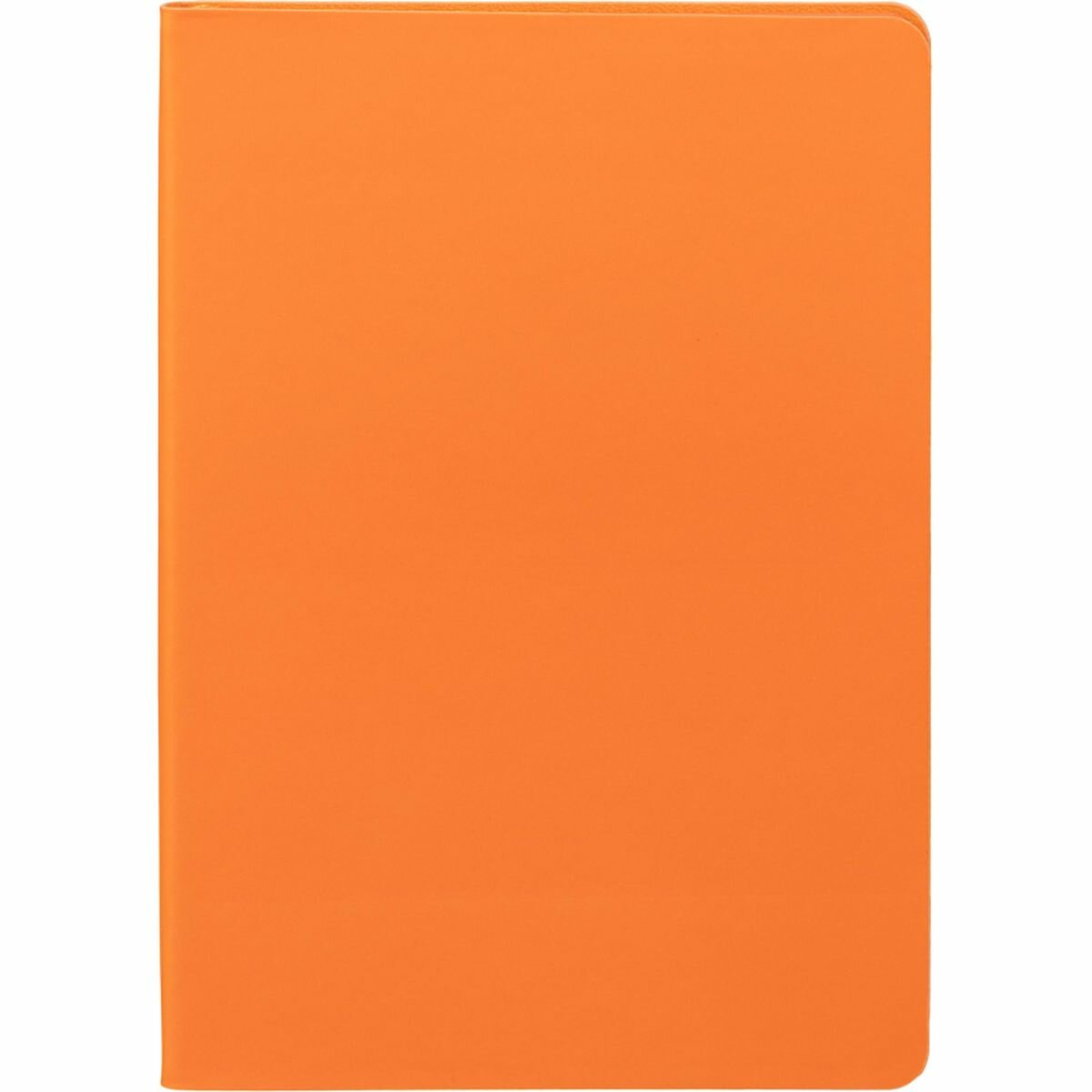 Ежедневник недатированный А6 Attache Soft touch, 140х200мм, 136л, оранжевый (2214616)