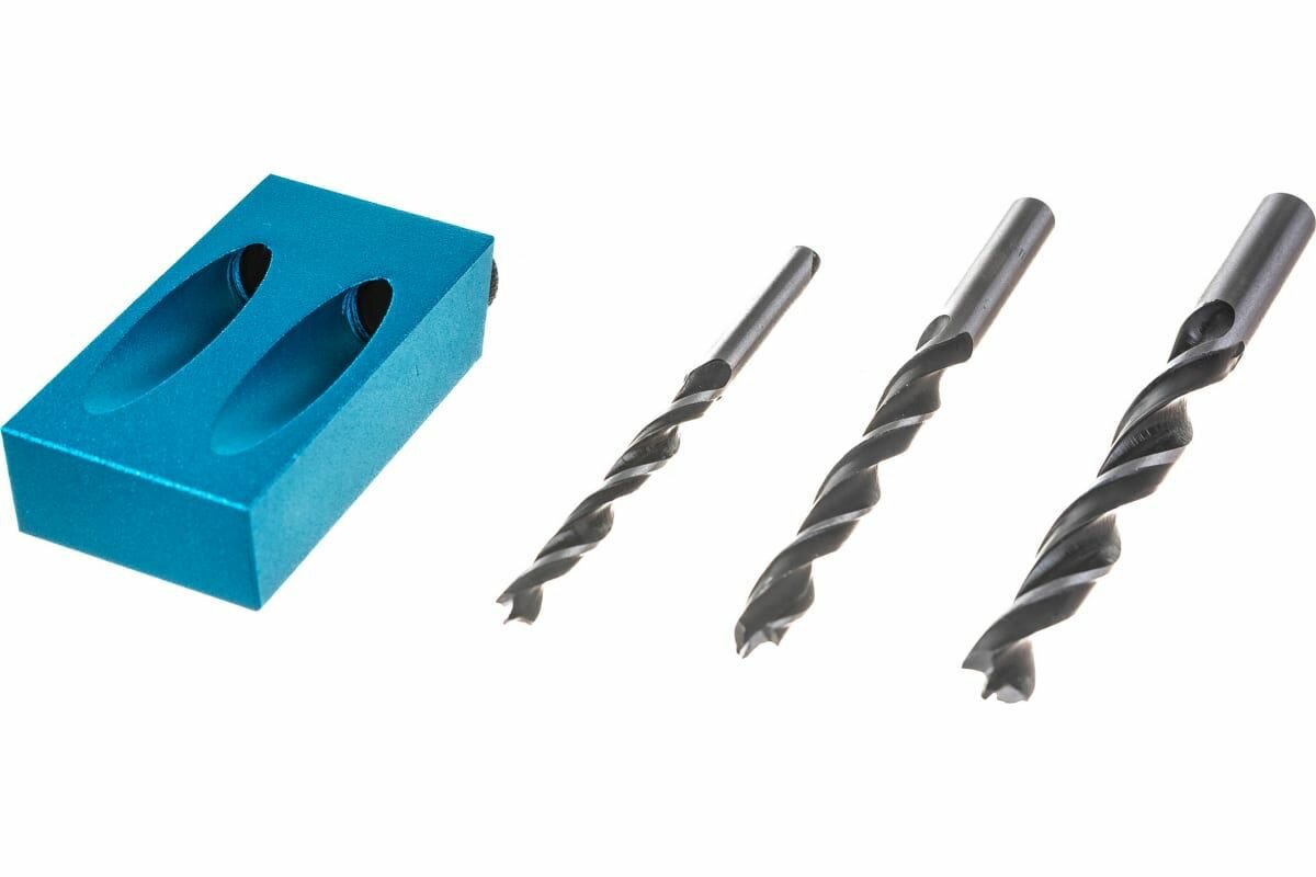 Кондуктор для сверления наклонных отверстий + набор аксессуаров 14 предметов