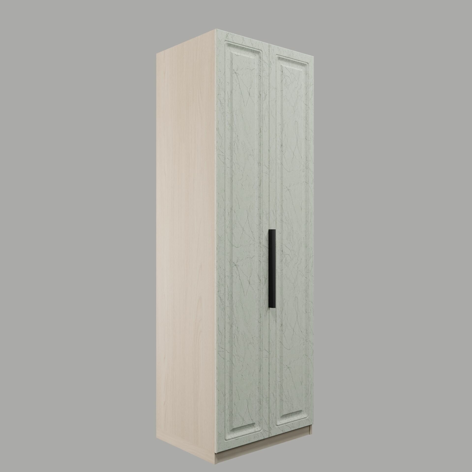 Шкаф-пенал глухой 600 Катерина профильные ручки