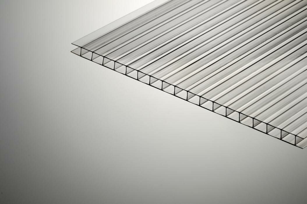 Сотовый поликарбонат Polygal Колибри 4 мм прозрачный 2100*12000 мм